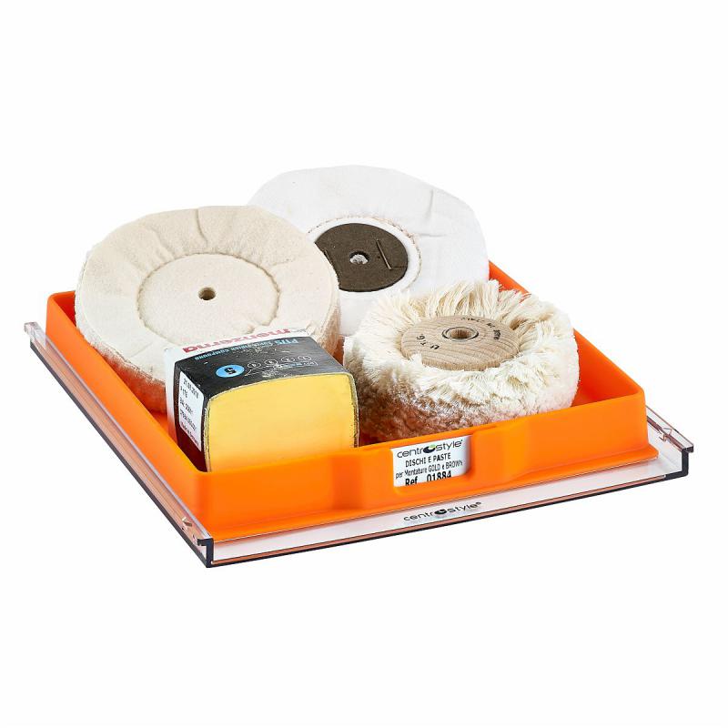 Kit of discs and pastes for frames | Polishing Compounds and Wheels ...